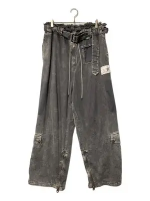 Mihara Yasuhiro Distressed Flight Pants - Black