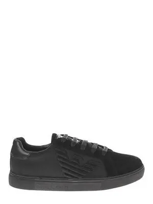 Emporio Armani Low Top Sneakers - Black
