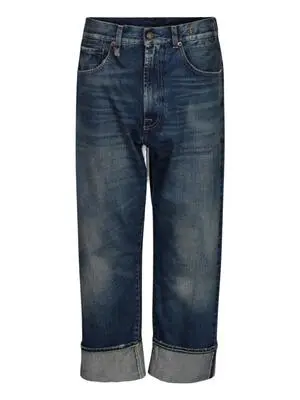 R13 Belt Loop Jeans - Blue