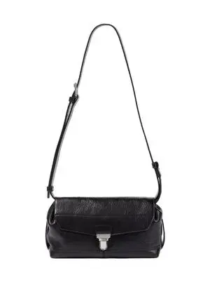 LEMAIRE Gear Leather Shoulder Bag - Black