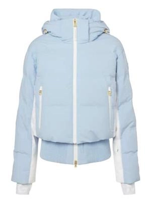 Bogner Surid Quilted Ski Jacket With Drawstring Hood - Blue