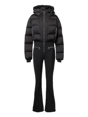 Fusalp Jenko Quilted Ski Suit - Black