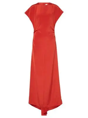 Tove Tove Neveah Silk-Blend Gown Red