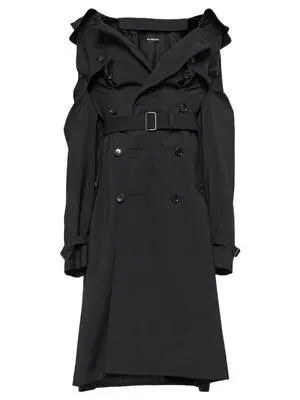 Junya Watanabe Sleeveless Midi Dress With Belted Waist - Black