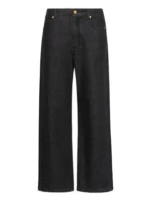 Max Mara Wide-leg Jeans - Black