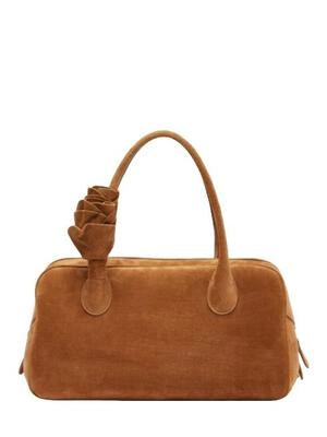 Magda Butrym Brigitte Suede Tote Bag - Brown