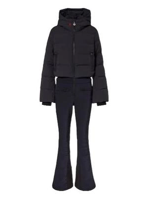 Perfect Moment Polar Flare Down Ski Suit - Black