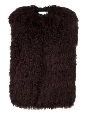 YVES SALOMON Woolen Vest - Black