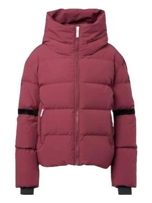 Fusalp Barsy Down Ski Jacket With Velvet Trim - Red