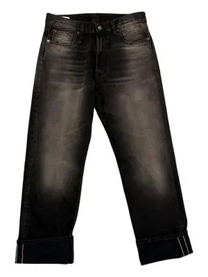 R13 Belt Loop Jeans - Black