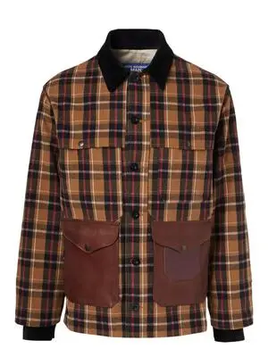 Junya Watanabe Plaid Casual Jacket - Black