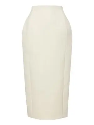 Wardrobe.NYC Back Zip Skirt - White