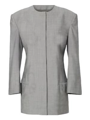 Calvin Klein Parker Wool Jacket - Gray