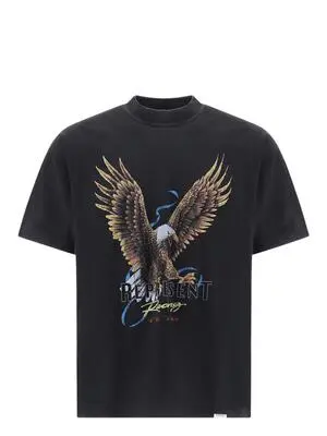 REPRESENT Racing Team Eagle Graphic T-shirt - Black