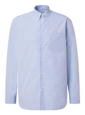 JIL SANDER Cotton Shirt - Blue