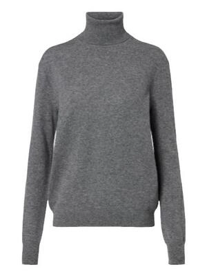 JIL SANDER Wool And Cashmere Turtleneck Sweater - Gray