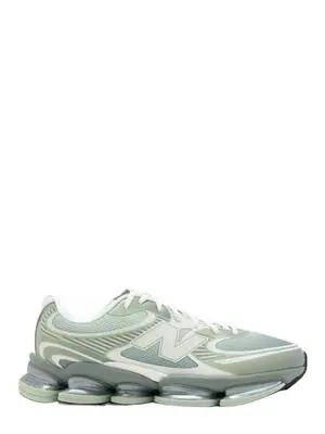 NEW BALANCE Round Toe Lace-up Sneakers - Gray