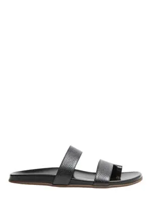 THE ROW Flat Sandals - Black