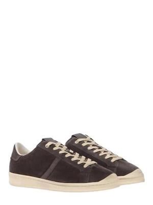 JIL SANDER Suede Lace-up Sneakers - Black