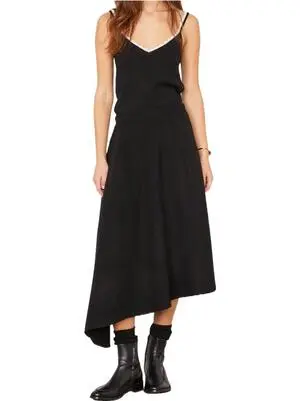 OFFICINE GÉNÉRALE Officine Generale Zipper-Front Midi Dress