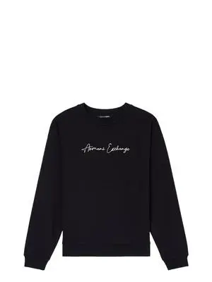 Armani Exchange Crewneck Sweatshirt - Black