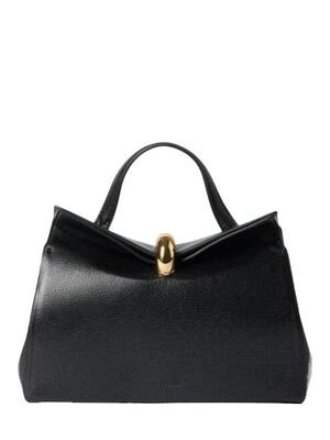 Jacquemus Jacquemus The Small Valérie Grained Leather Tote Bag Black
