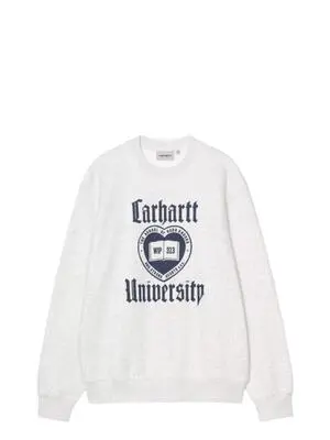 Carhartt Work In Progress University Sweatshirt - Ash Heather