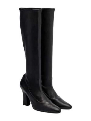 Magda Butrym Leather Knee-high Boots - Black