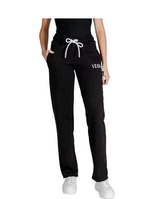 Icons Drawstring Sweatpants - Black