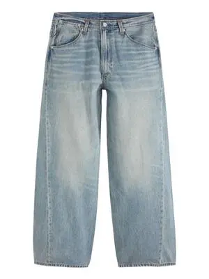 LEVI'S Twisted Baggy Wide Leg Jeans - Gray