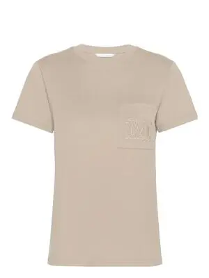 Max Mara Max Mara Short-Sleeved T-Shirt Nude