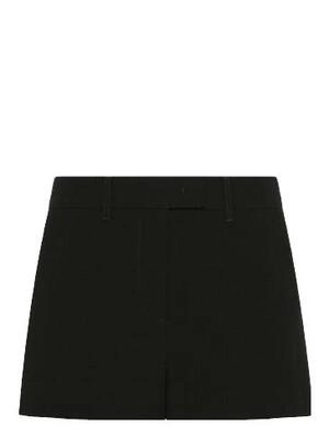 Marella Envers Satin Tailored Shorts - Black