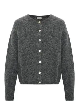 American Vintage Crew Neck Long-sleeved Knitwear - Black