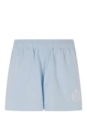 SPORTY  RICH Printed Shorts - Blue