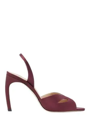 Victoria Beckham Harlow Slingback Sandals - Red