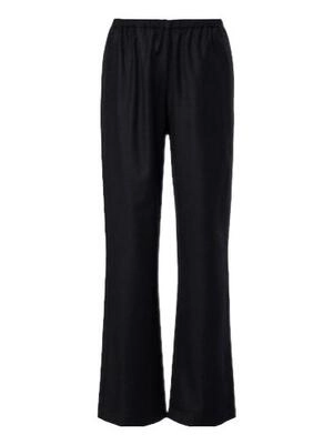 RÓHE Virgin Wool Wide-leg Pants - Black