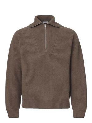 JIL SANDER Wool Sweater - Brown