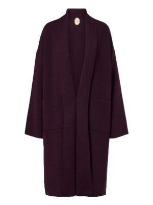 Jardin Des Orangers Wool And Cashmere Coat - Black
