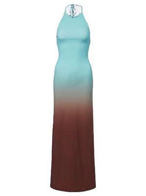 Christopher Esber Embellished Halter Maxi Dress - Red