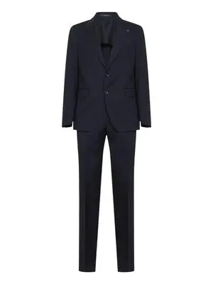 Tagliatore Single-breasted Two-piece Suit - Blue