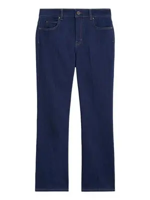 Max Mara Five-pocket Stretch Denim Jeans - Blue