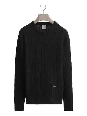 Dior Cable-knit Cashmere Sweater - Black
