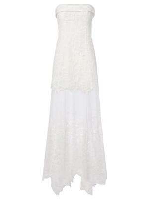 SIMKHAI Simkhai Rennis Organza Bustier Gown