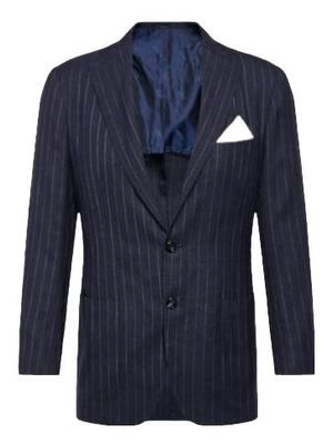 Kiton Cashmere, Silk, And Linen Tuxedo Jacket - Black