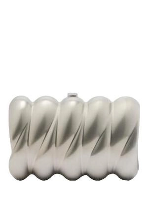 Simkhai Reya Clutch - Silver
