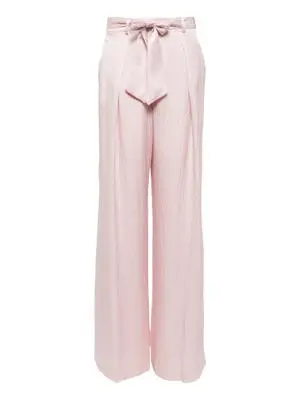 Gabriela Hearst High-waisted Wide-leg Pants - Pink