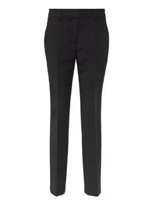 Gabriela Hearst Belt Loop Tailored Wool Trousers - Black
