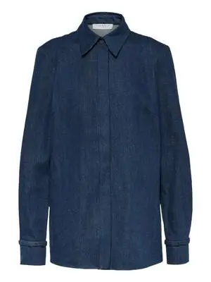 Gabriela Hearst Denim Shirt - Blue