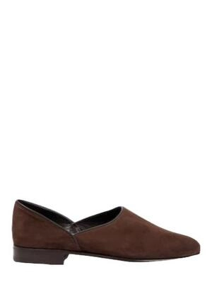BODE Suede Loafers With Almond Toe - Red