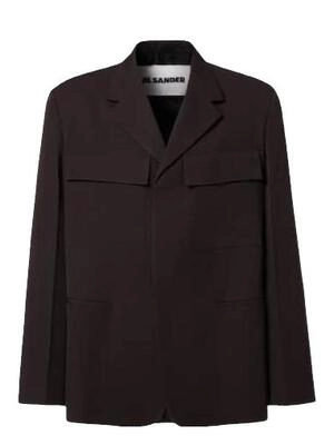 JIL SANDER Wool Jacket - Black